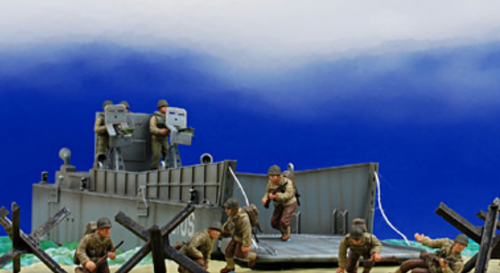 Dragon Armor 1/72 Higgins LCM(3) Landing Craft US Army, w/Rangers ...