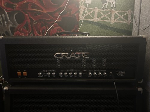 Crate Audio BV-120H Blue Voodoo Guitar Tube Amplifier Head | eBay