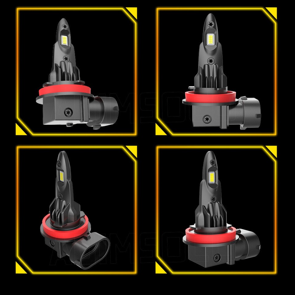 For GMC Sierra 1500 2500 HD 2007-2013 12000K LED Headlight+Fog Light ...