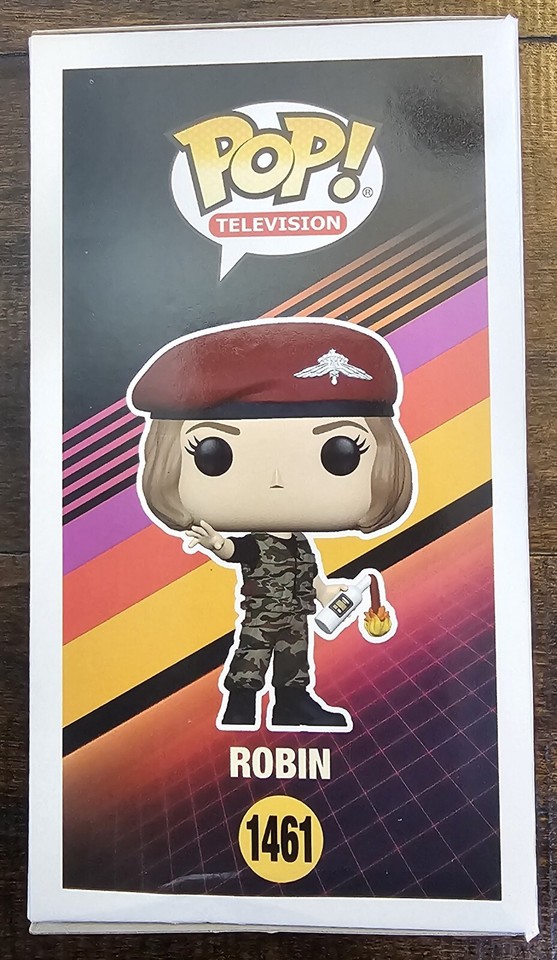 Maya Hawke signed Robin Stranger Things Funko Pop #1461 with Robin ...
