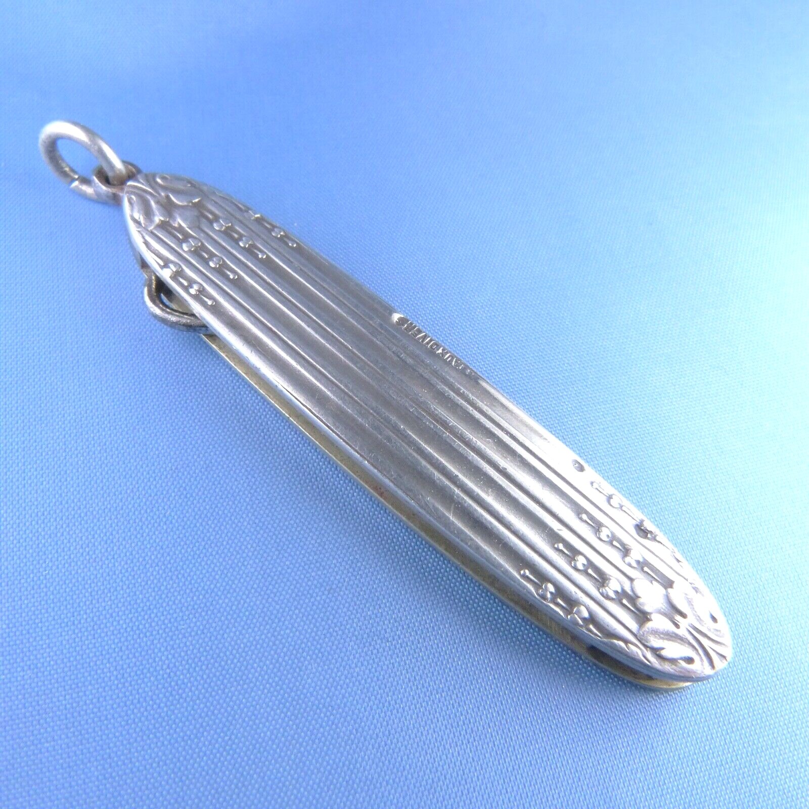 Victorian Silver Folding Button Hook / Antique Chatel… - Gem