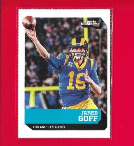 2019 SI Kids JARED GOFF Rookie SIFK Sports Card, LA Rams/Detroit Lions ...