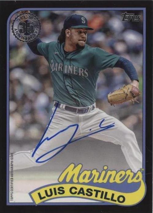 2024 Topps Series 2 - 1989 Topps Baseball Autographs Luis Castillo ...