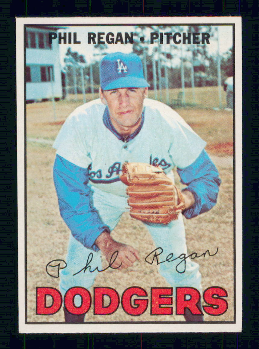 1967 TOPPS BASEBALL # 130 PHIL REGAN 13700 | eBay