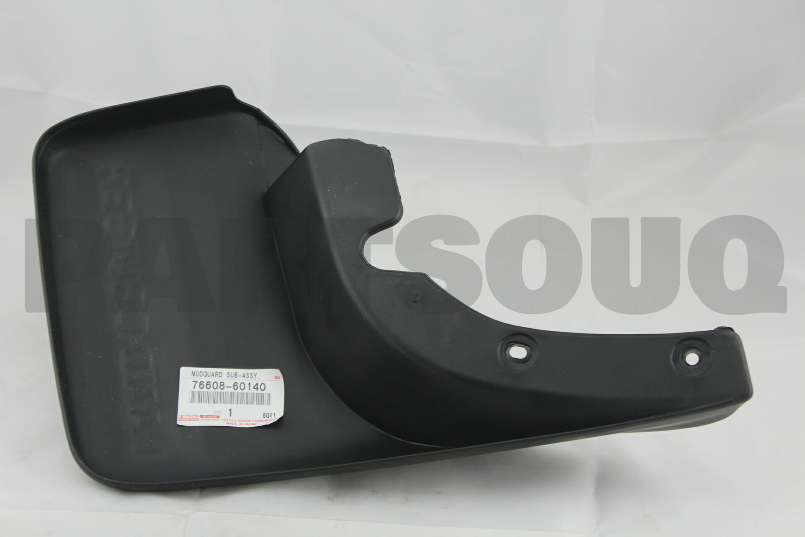 7660860140 Genuine Toyota MUDGUARD SUB-ASSY, QUARTER PANEL, REAR LH ...