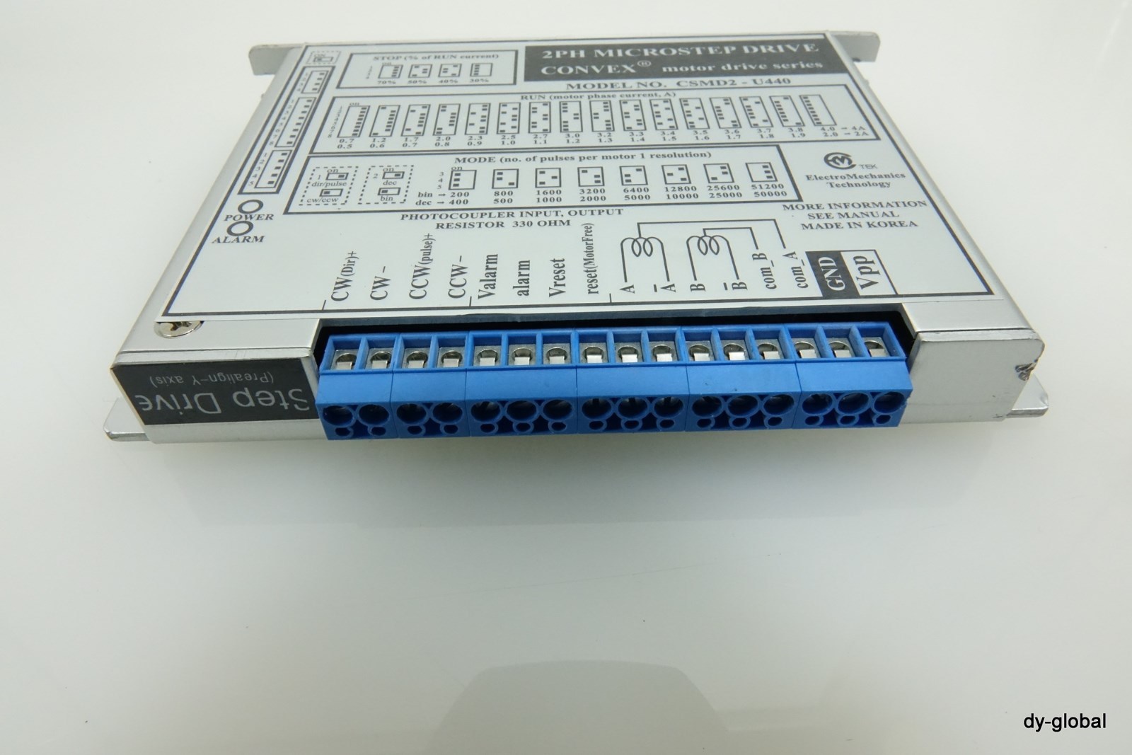 CONVEX Used CSMD2-U440 2PH MICROSTEP DRIVE Motor drive series DRV-I-889 ...