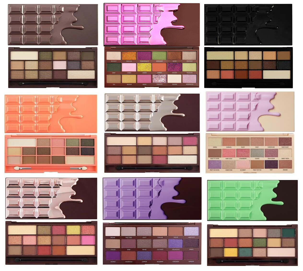 Makeup Revolution Chocolate Bar | Saubhaya Makeup