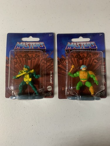 Masters Of The Universe Micro Collection Man At Arms Mer-Man Mini ...