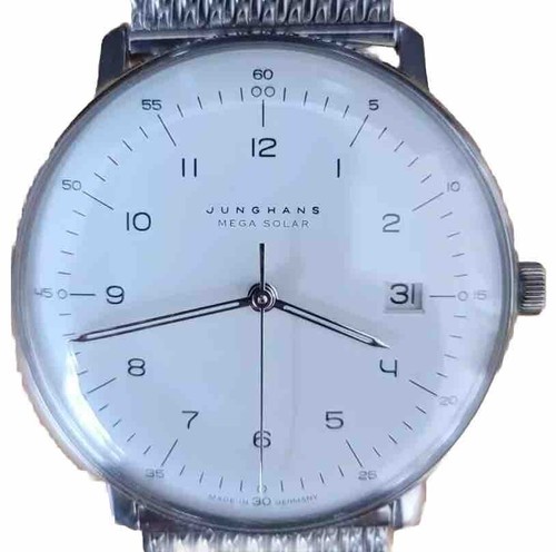 JUNGHANS Maxbill MEGA SOLAR Watch 059 2021 04 with Box Used | eBay