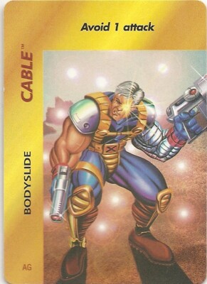 Marvel OVERPOWER Cable - Bodyslide - OP - Avoid 1 attack | eBay