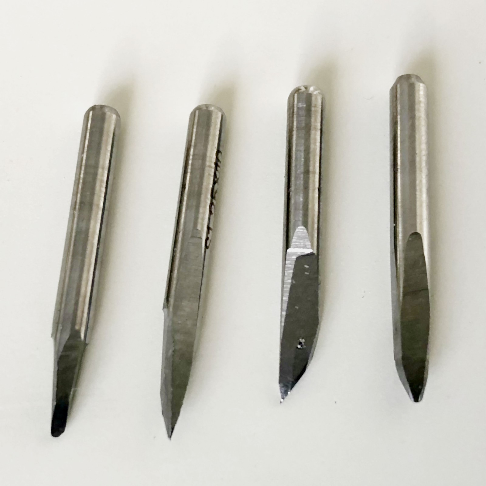5 CARBIDE USED MINI GRAVER LOT ENGRAVER Bit Watchmaker Jewelry Lathe ...