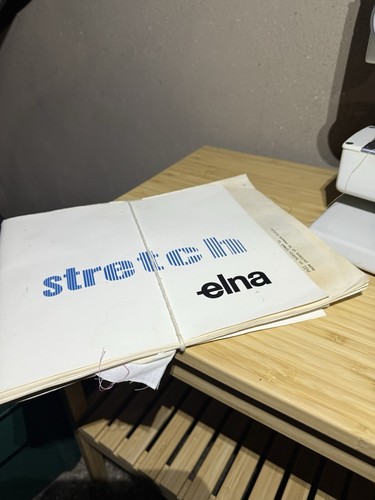 Read. Vintage Elna SU 62C 'SUPER' Sewing Machine with Pedal Accessories ...