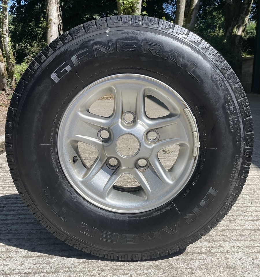 5 x Land Rover Defender Boost Alloy Wheels 235 85 16 General Grabber ...