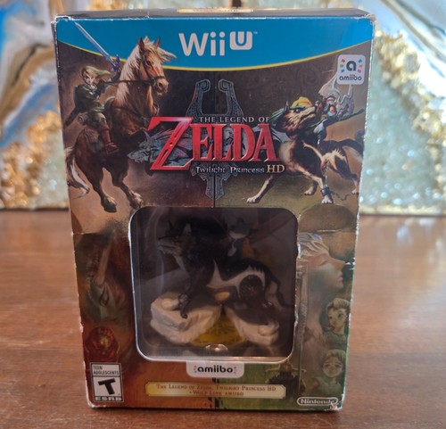Legend of Zelda Twilight Princess HD Outer Box + Nintendo Wii U Sealed ...