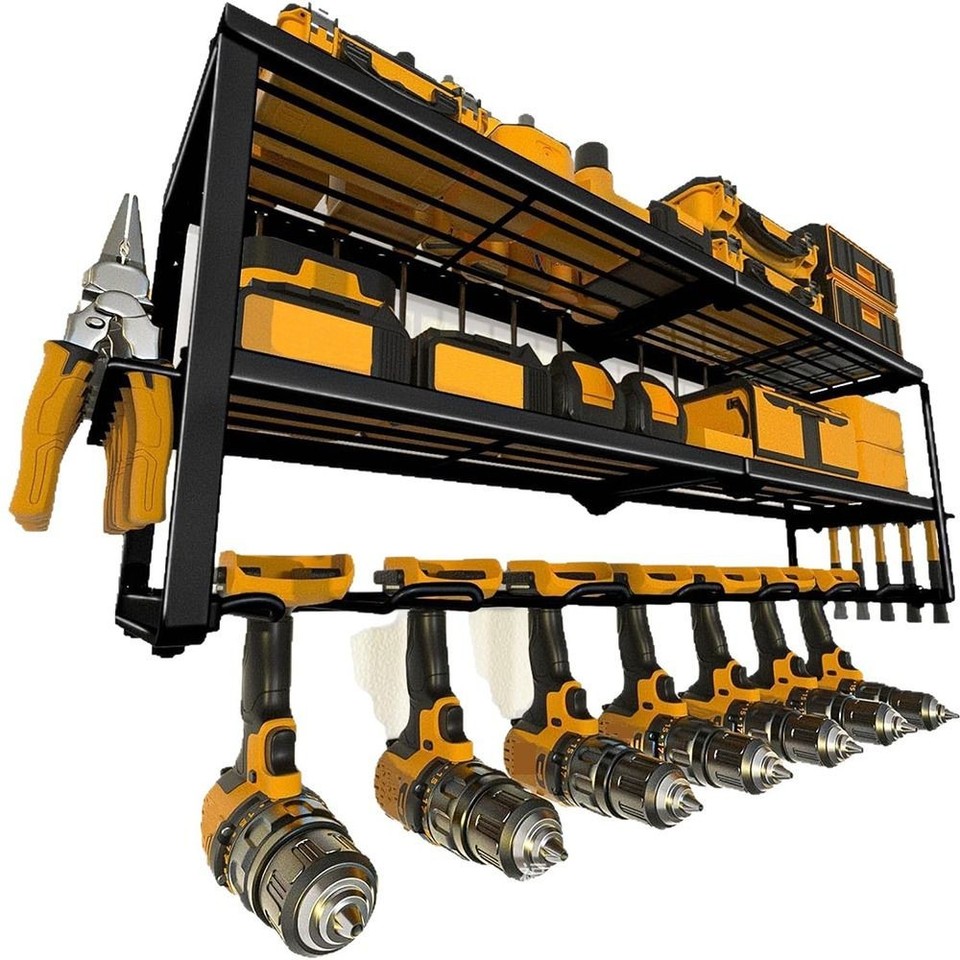 Foldable Hardware Tool Storage Organizer Tool Storage Rack Electric ...