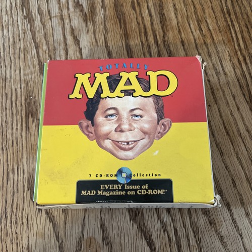 Vintage 1999 Totally MAD Magazine 7 CD ROM Collection COMPLETE 1952 ...
