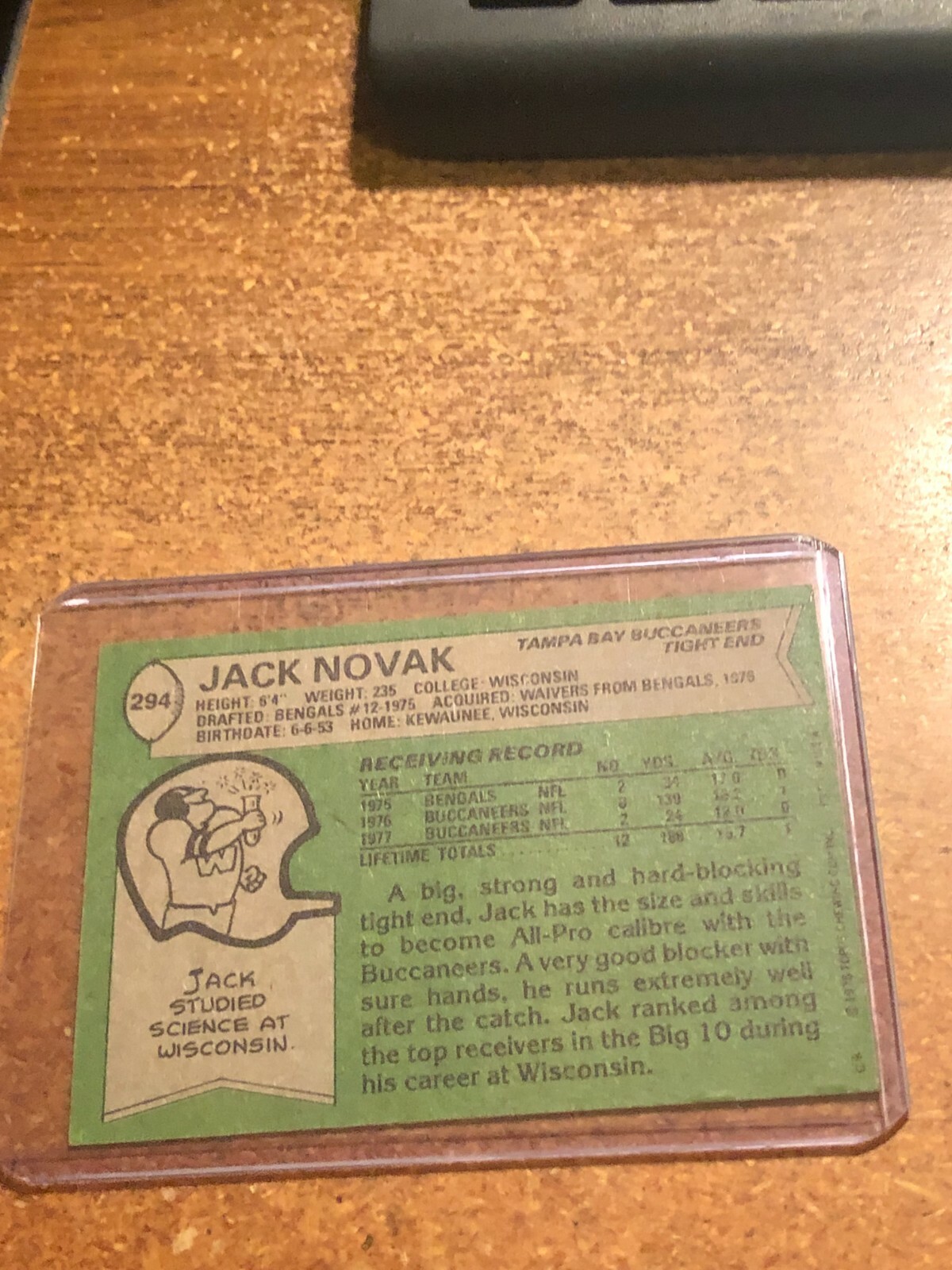 Nfl Jack Novak