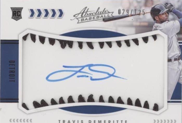 2020 Panini Absolute - Rookie Baseball Material Signatures Travis ...