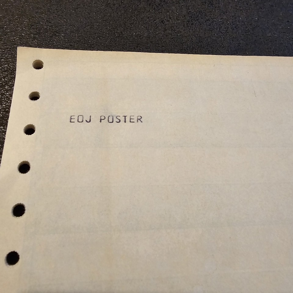 ASCII art Computer Art Poster SPOCK STAR TREK LEONARD NIMOY 80s ...