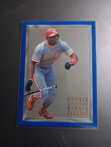 1993 Fleer #7 Reggie Sanders Rookie Sensations (Series One) | eBay