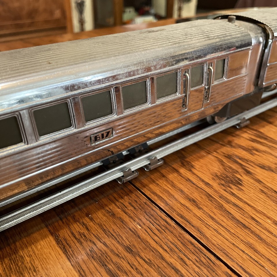 Lionel FLYING YANKEE Metal Train Set 616-617-617-618 O Gauge Tested | eBay