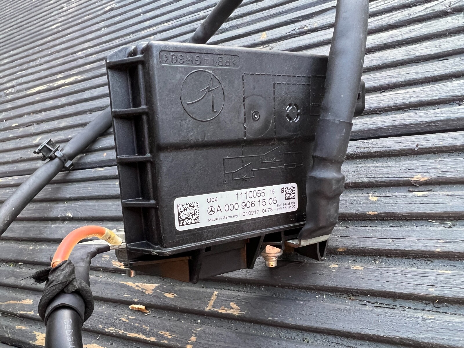 MERCEDES BENZ W205 W253 NEGATIVE BATTERY TRAY CLAMP A0009061505 | eBay UK