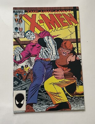 Uncanny X-Men #183 1984 | Battle of Colossus vs the Juggernaut | VF | eBay