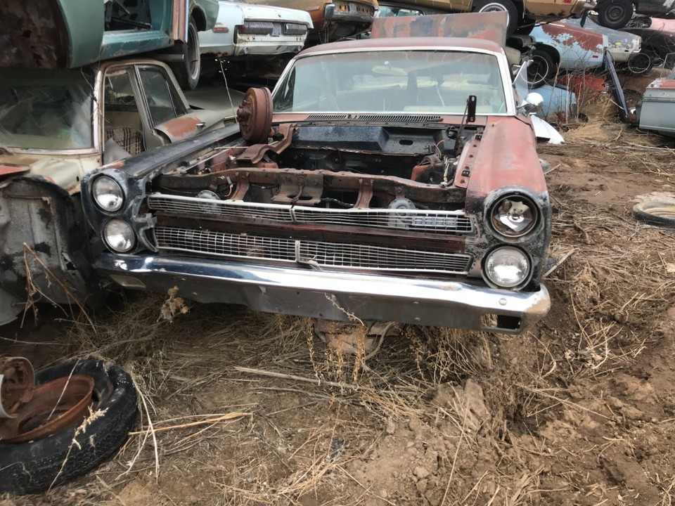 1966 MERCURY COMET CALIANTE CYCLONE STEERING COLUMN MANUAL COLUMN parts ...