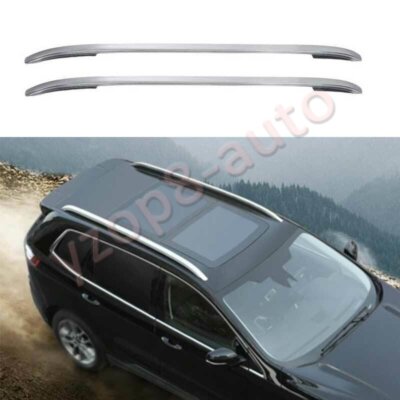 For Ford Edge 2015-2021 Silver Aluminum Top Roof Rack Luggage Carrier ...