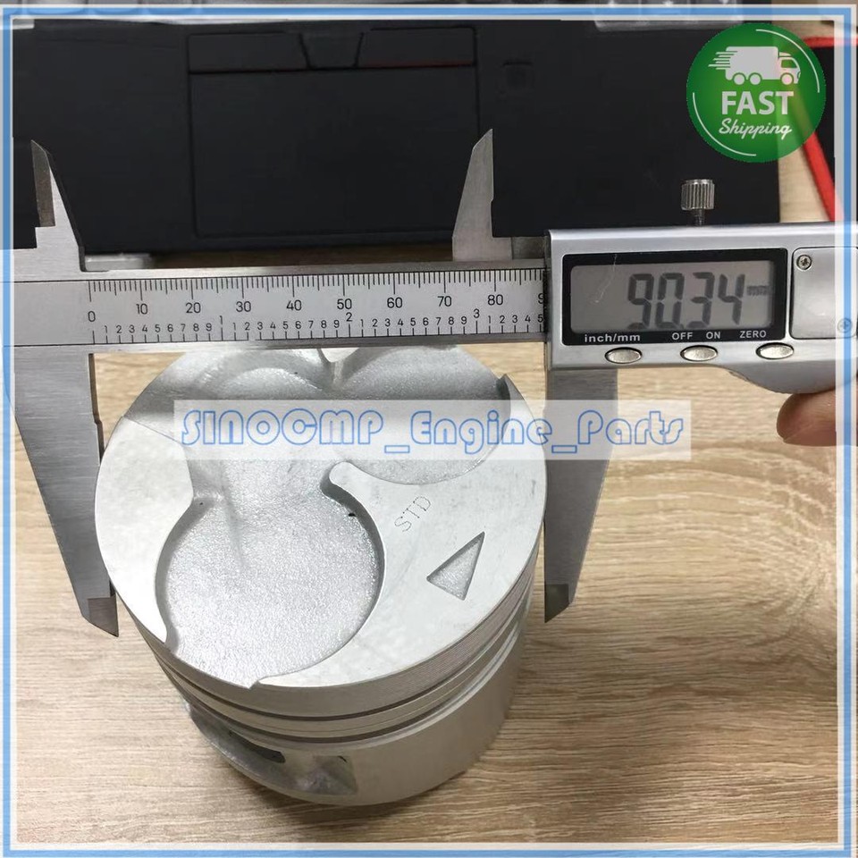 4D56 4D56T Engine Rebuild Kit for Mitsubishi Pickup Truck Delica Piston ...