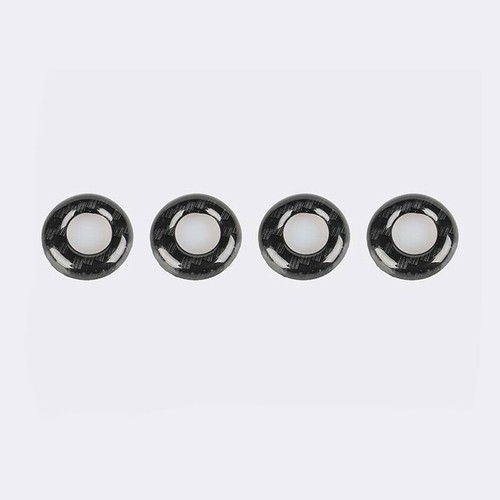 4PCS Carbon Fiber Inner Door Lock Pins Cover Trim For Ford F150 Raptor ...
