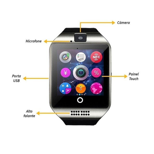 NFC Bluetooth Sports Smart Watch Smartwatch for Android & IOS for sale ...