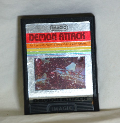 Demon Attack Atari 2600 Video GAME CARTRIDGE ONLY by Imagic Vintage | eBay