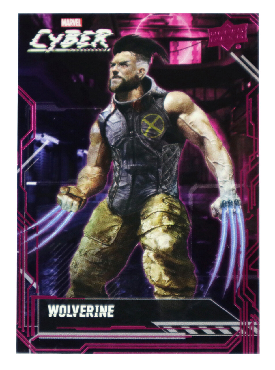 2020 Upper Deck Marvel Cyber Wolverine Base Card #11 Limited to 3000 | eBay
