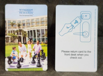 Wyndham Rewards Hotel Room Key Card | eBay