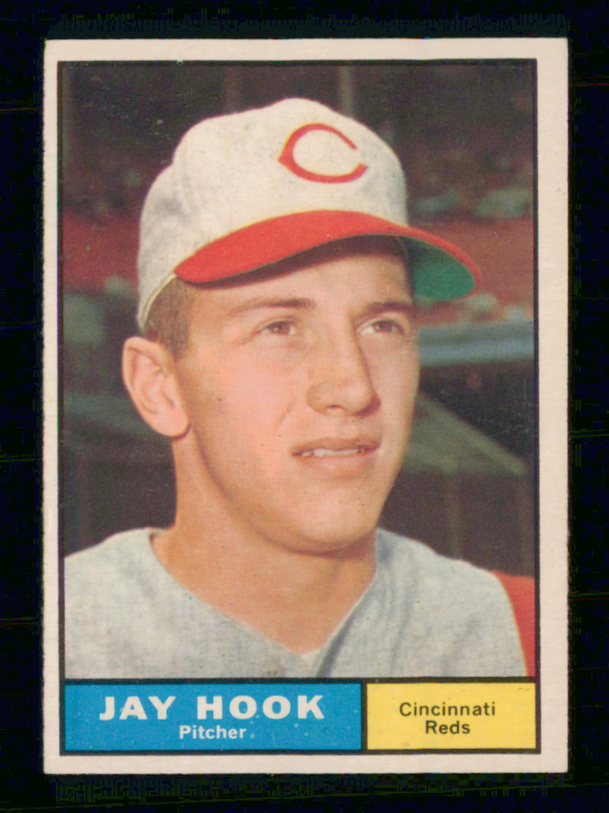 1961 TOPPS BASEBALL # 162 JAY HOOK INV J7943 | eBay
