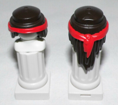 02315, 2x Haare (mit Kopftuch, rot), dunkelbraun | eBay.de