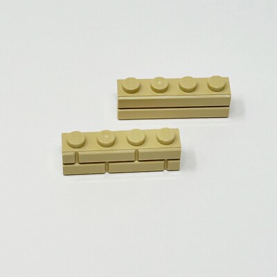 15533 LEGO Parts Brick Modified 1x4 Masonry Brick Profile TAN (1) | eBay