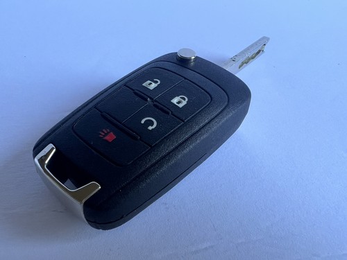 OEM GM CHEVY SWITCHBLADE FLIP KEY REMOTE FOB TRANSMITTER WITH CUT KEY ...