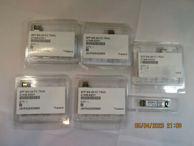 Qty. 6 NEW JDSU SFP-SW-4X-FC TRAN Units 850nm Optics Transceiver Module ...