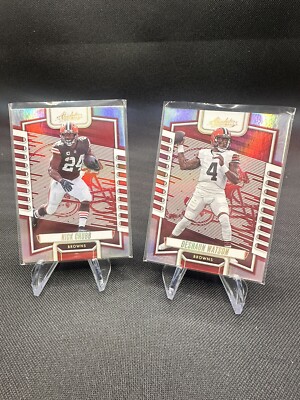 2023 Absolute Hobby Stock Thick - Browns - Watson Chubb | eBay