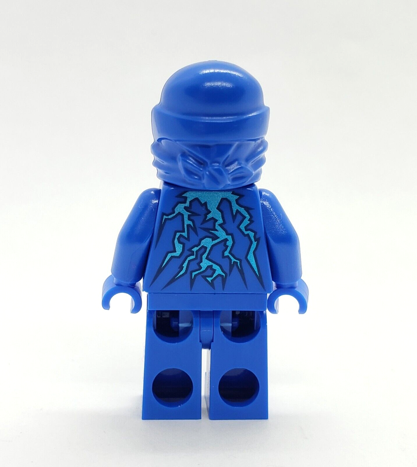 Lego Ninjago NRG Jay Minifigure Unprinted Headgear Blue Lightning Ninja ...