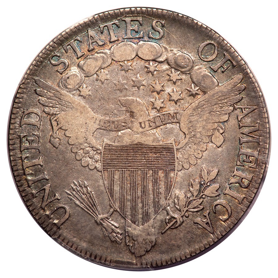 1807 O-110A T-3 50C Draped Bust Draped Bust Half Dollar PCGS VF30 (CAC ...