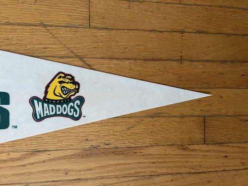 CFL Memphis Maddogs Football Club Flag Pennant Defunct 1995 AMK ...