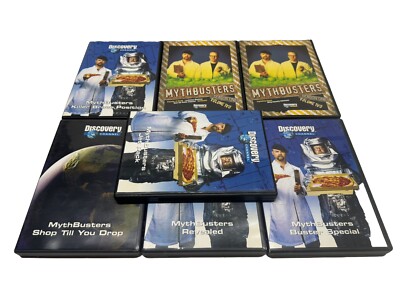Mythbusters DVD Lot 7 Disc Collection Season 1 Vol 2 ,Levitation ...