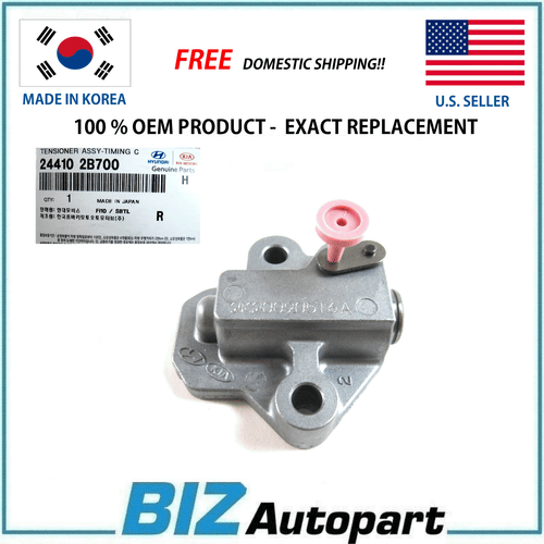 OEM GENUINE !! TIMING CHAIN TENSIONER FOR 12-20 HYUNDAI KIA 1.6L 24410 ...