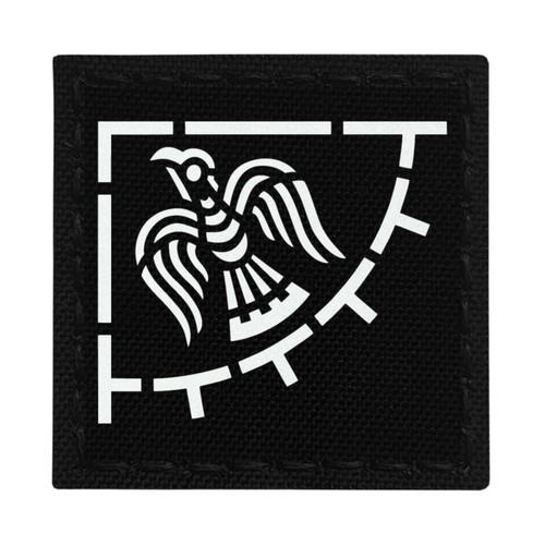 norse viking raven banner reflective icelandic morale 3x3 tactical ...