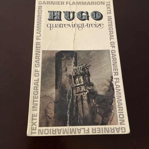 Hugo Quatrevingt Treize, Garnier Flammarion 1965 Vintage Paperback In French | eBay