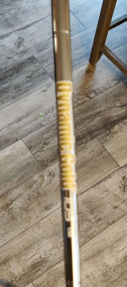 True Temper Dynamic Gold 105 .370" Tip Steel Iron Shafts R300/S300/X100 ...