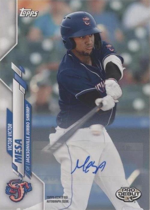2020 Topps Pro Debut - Victor Victor Mesa #PD-91 Autographs (AU, RC ...